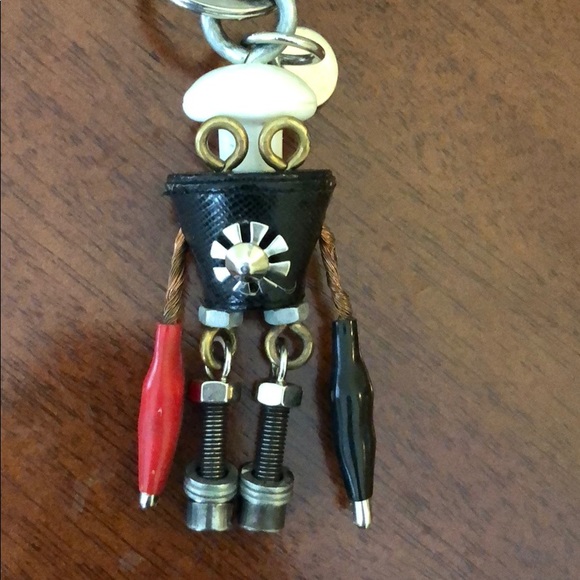 Prada | Accessories | Vintage Prada Robot Keychain | Poshmark